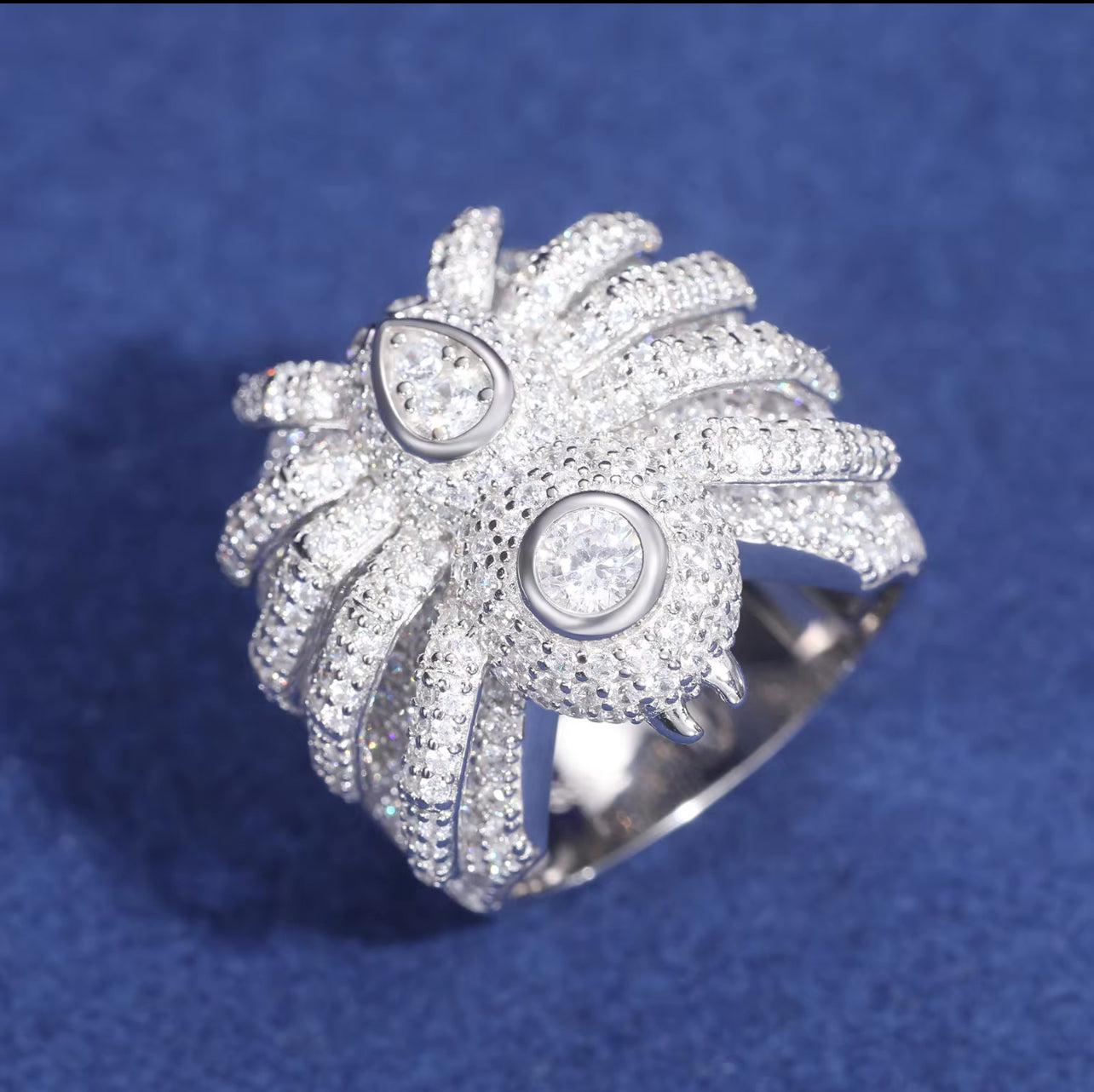 Anillo araña 925